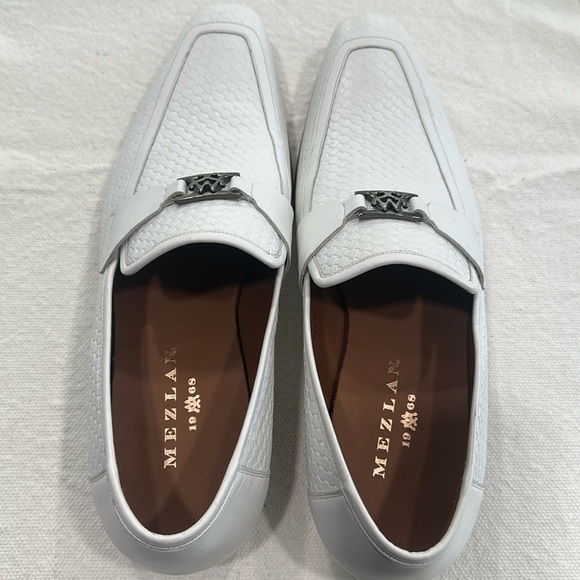 Mezlan | Shoes | Mezlan White Dress Shoes | Poshmark